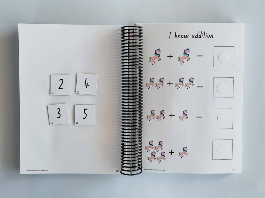 Pairing, Numeracy, Money Printed Busy Book | Busy Books Australia