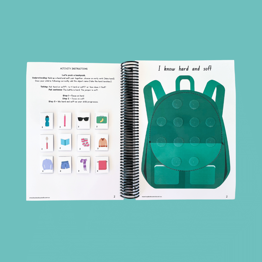 Talk with Me Printed Busy Book