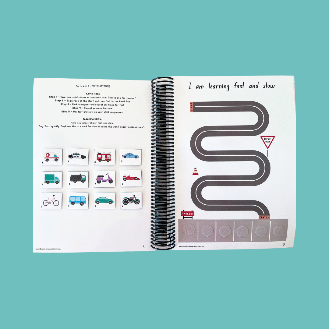 Talk with Me Printed Busy Book