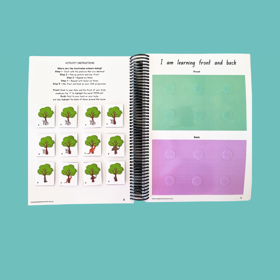 Talk with Me Printed Busy Book